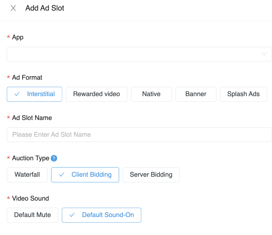 BIGO Ads | Developer Management Platform